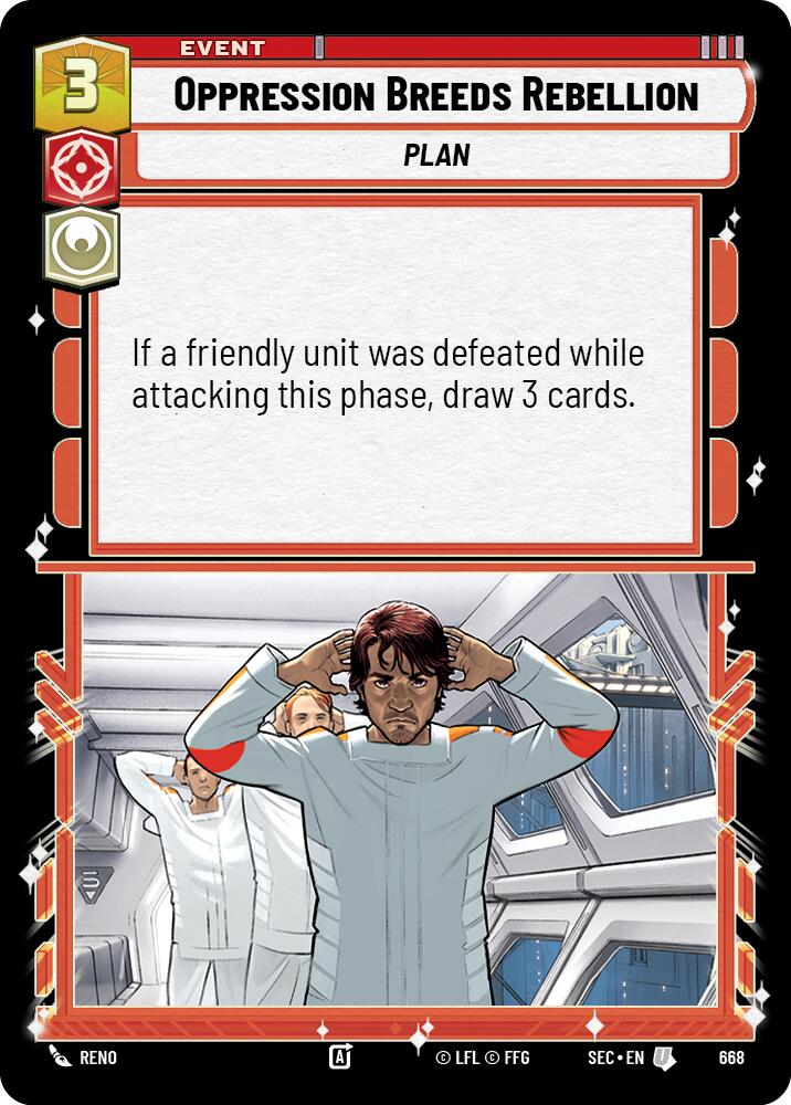 Oppression Breeds Rebellion (668) (Foil) (668) [Secrets of Power ...