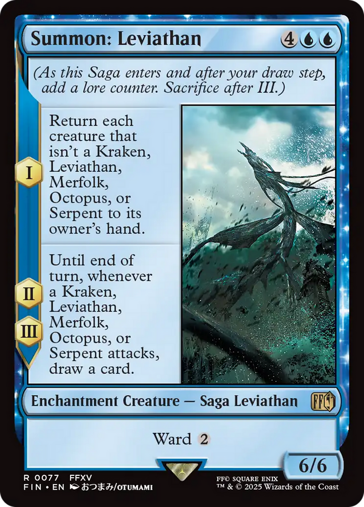 {@R} Summon: Leviathan [FINAL FANTASY][FIN 077]